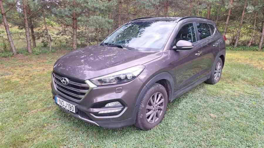 Brūns Hyundai Tucson 2016 Kauņa, ar dzinēja tilpumu 2.00 L un nobraukumu 189 tūkst. km par 12500 €, foto 1 vietnē AUTOMOTO.COM.LV