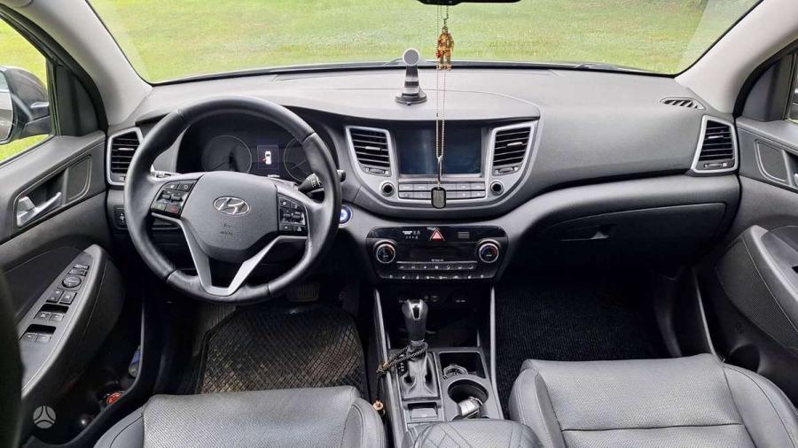 Brūns Hyundai Tucson 2016 Kauņa, ar dzinēja tilpumu 2.00 L un nobraukumu 189 tūkst. km par 12500 €, foto 9 vietnē AUTOMOTO.COM.LV