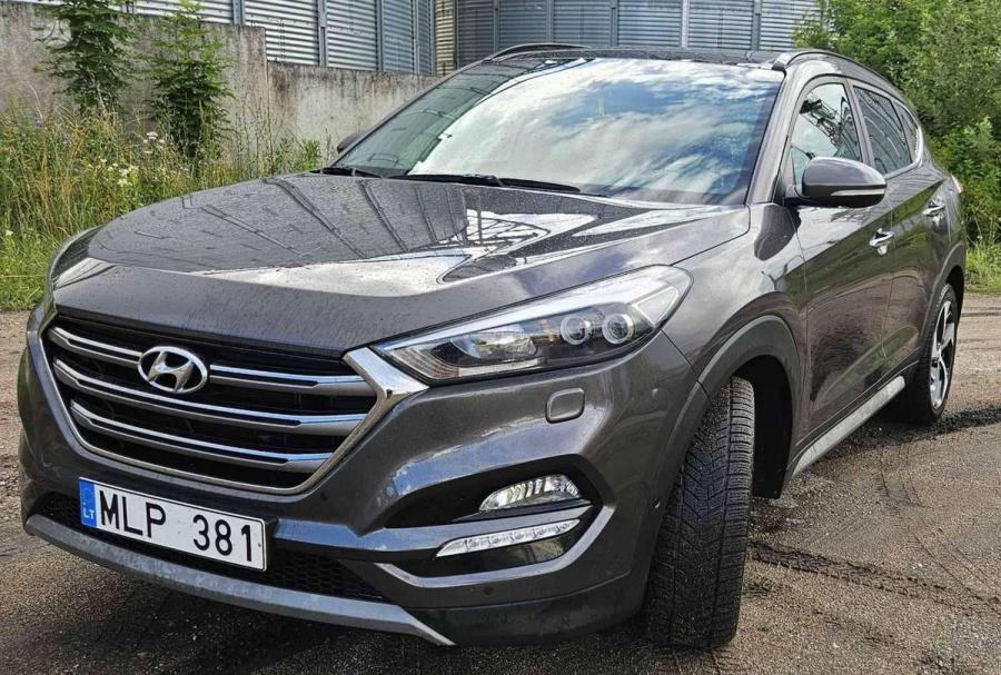 Brūns Hyundai Tucson 2018 Ukmergė, ar dzinēja tilpumu 1.69 L un nobraukumu 300 tūkst. km par 12300 €, foto 4 vietnē AUTOMOTO.COM.LV