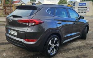 Brūns Hyundai Tucson 2018 Ukmergė, ar dzinēja tilpumu 1.69 L un nobraukumu 300 tūkst. km par 12300 €, foto 6 vietnē AUTOMOTO.COM.LV