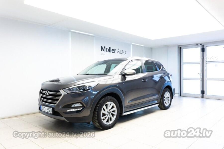 Brown Hyundai Tucson 2016 in Johvi, with an engine capacity of 1.60 L and mileage of 81 thousand km for 12800 €, photo 1 on AUTOMOTO.COM.LV