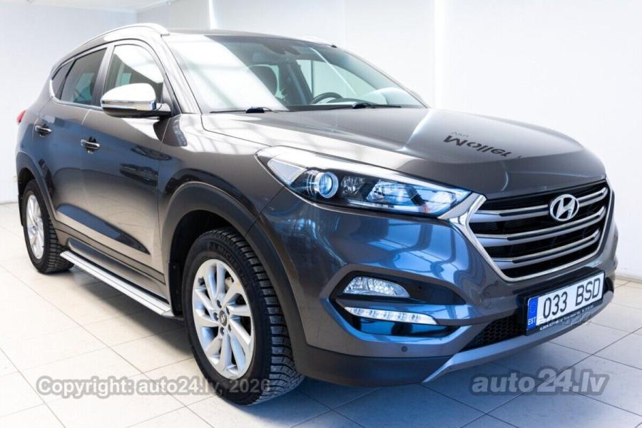 Brown Hyundai Tucson 2016 in Johvi, with an engine capacity of 1.60 L and mileage of 81 thousand km for 12800 €, photo 3 on AUTOMOTO.COM.LV