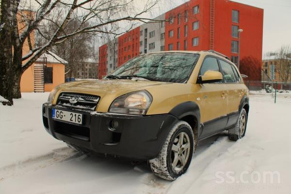 Hyundai Tucson 2006 in Riga, with an engine capacity of 2.70 L and mileage of 148 thousand km for 2500 €, photo 1 on AUTOMOTO.COM.LV