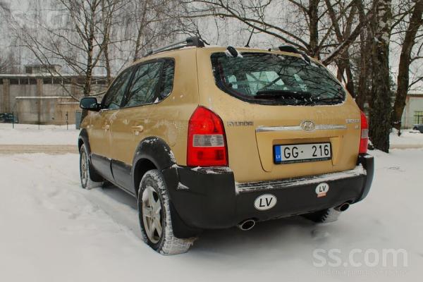 Hyundai Tucson 2006 in Riga, with an engine capacity of 2.70 L and mileage of 148 thousand km for 2500 €, photo 3 on AUTOMOTO.COM.LV