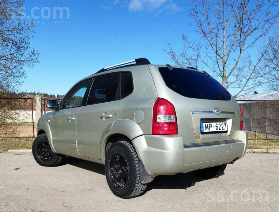 Hyundai Tucson 2006 Tukums, ar dzinēja tilpumu 2.00 L un nobraukumu 500 tūkst. km par 1150 €, foto 5 vietnē AUTOMOTO.COM.LV