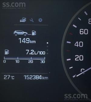 Hyundai Tucson 2016 Rīga, ar dzinēja tilpumu 1.60 L un nobraukumu 152 tūkst. km par 9700 €, foto 5 vietnē AUTOMOTO.COM.LV