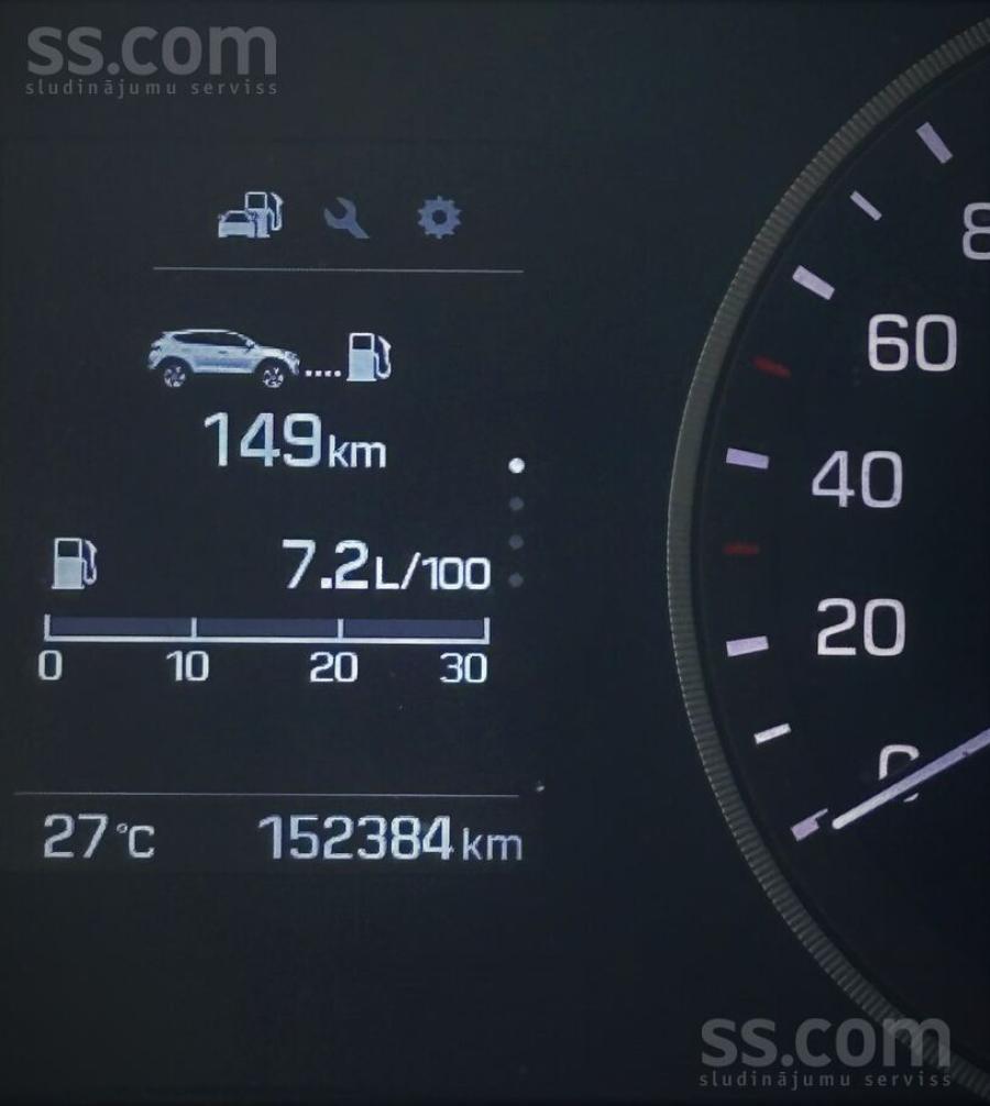Hyundai Tucson 2016 Rīga, ar dzinēja tilpumu 1.60 L un nobraukumu 152 tūkst. km par 9700 €, foto 5 vietnē AUTOMOTO.COM.LV