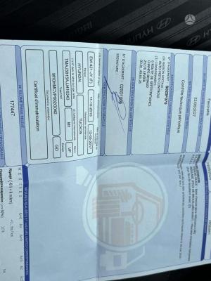 Hyundai Tucson 2017 Tauragė, ar dzinēja tilpumu 1.69 L un nobraukumu 197 tūkst. km par 10700 €, foto 22 vietnē AUTOMOTO.COM.LV