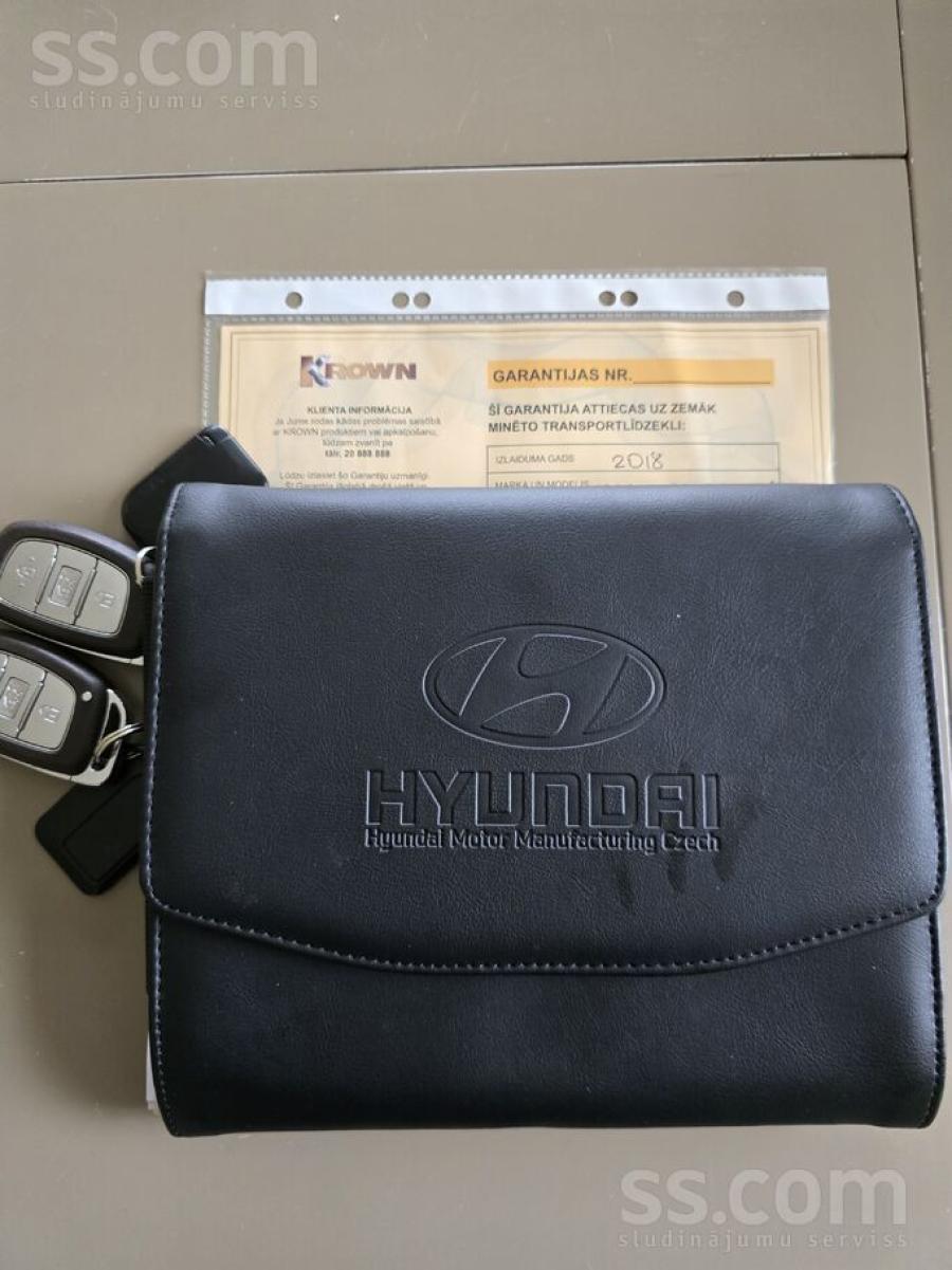 Hyundai Tucson 2018 in Riga, with an engine capacity of 1.60 L and mileage of 68 thousand km for 17950 €, photo 15 on AUTOMOTO.COM.LV