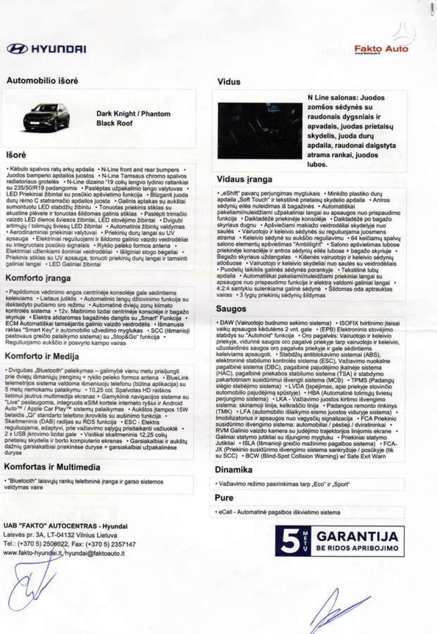 Hyundai Tucson 2021 Panevēža, ar dzinēja tilpumu 1.60 L un nobraukumu 53 tūkst. km par 23500 €, foto 22 vietnē AUTOMOTO.COM.LV