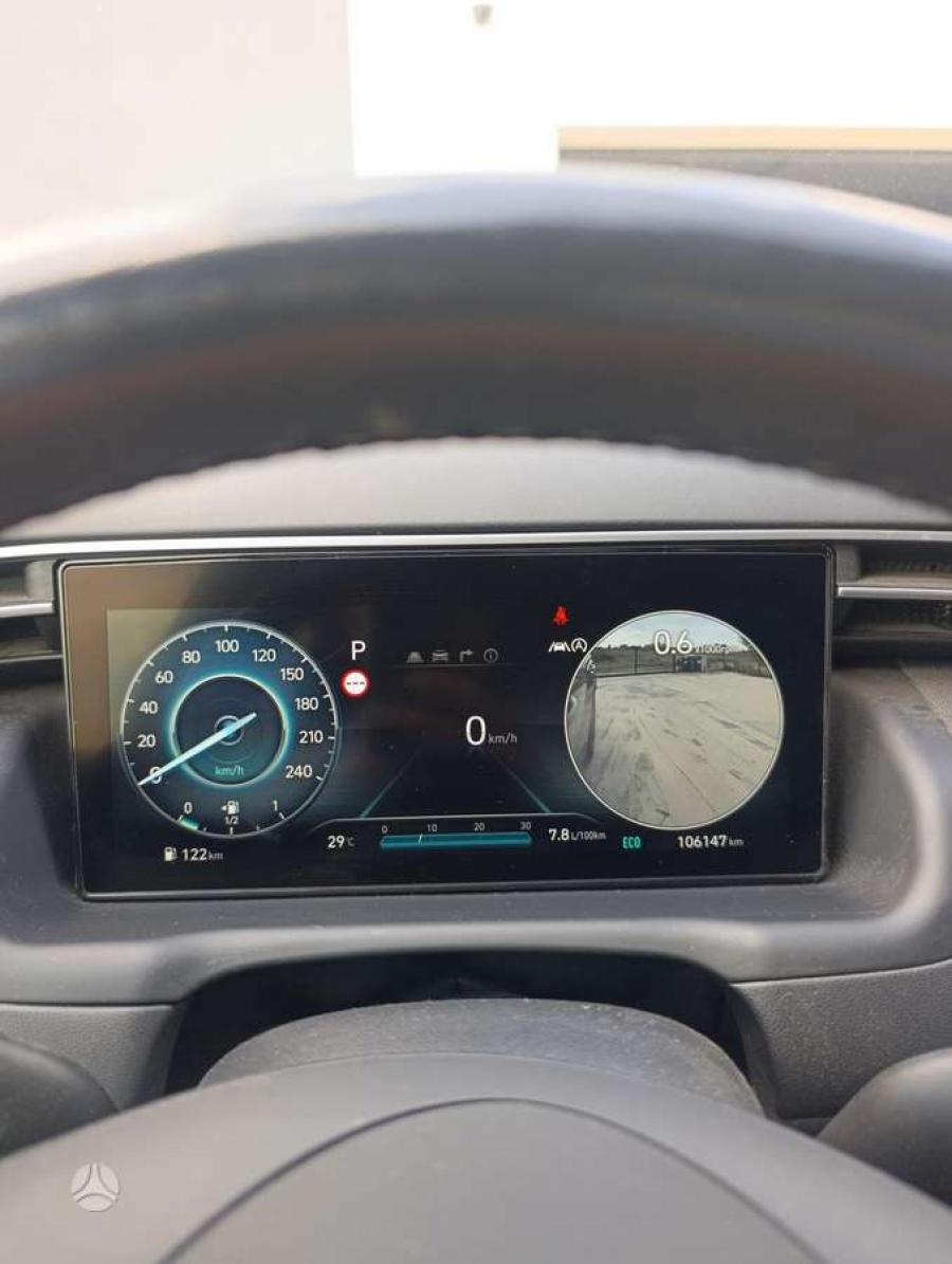 Hyundai Tucson 2022 in Alytus, with an engine capacity of 1.60 L and mileage of 106 thousand km for 22500 €, photo 9 on AUTOMOTO.COM.LV