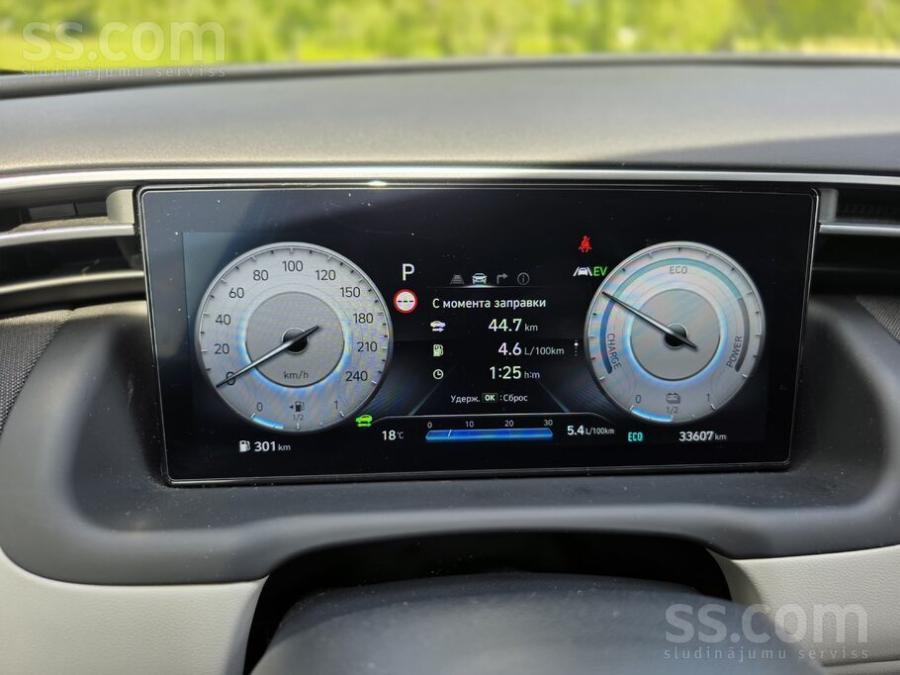 Hyundai Tucson 2024 in Riga, with an engine capacity of 1.60 L and mileage of 50 thousand km for 28500 €, photo 10 on AUTOMOTO.COM.LV