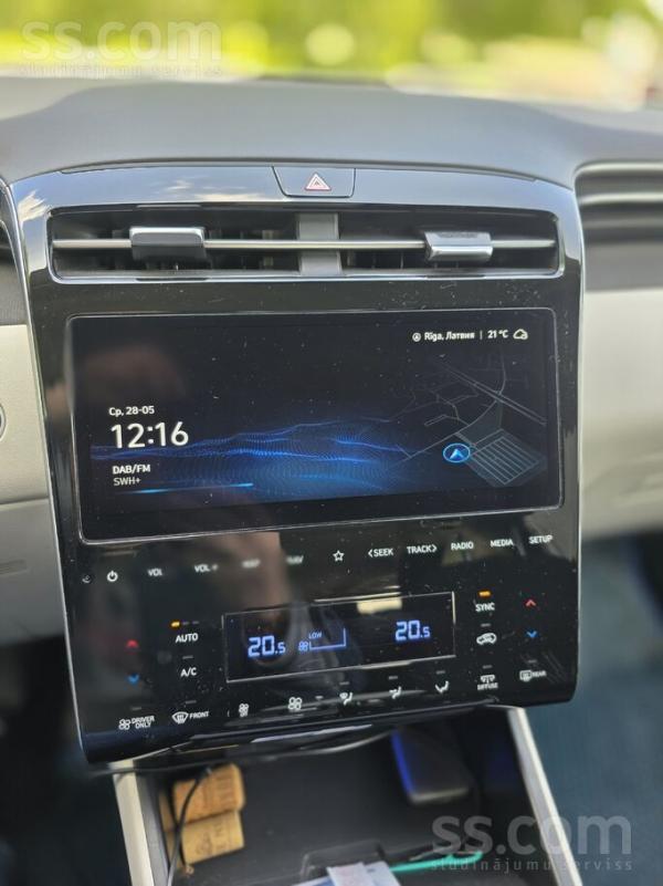 Hyundai Tucson 2024 Rīga, ar dzinēja tilpumu 1.60 L un nobraukumu 56 tūkst. km par 27500 €, foto 6 vietnē AUTOMOTO.COM.LV
