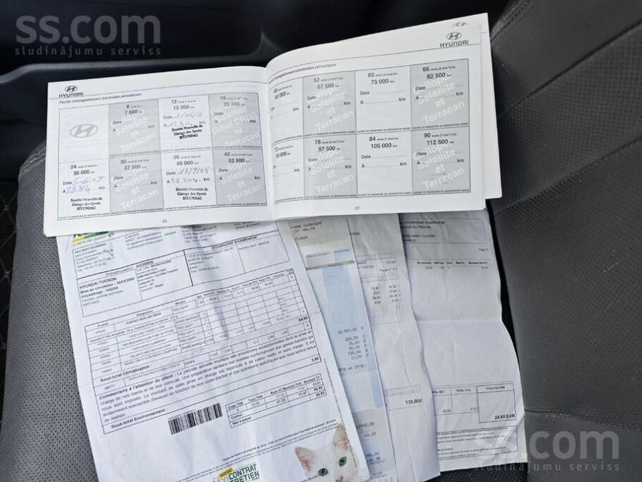 Зеленый Хендай Туксон 2005 в Огре, объемом двигателя 2.00 л и пробегом 166 тыс. км за 3750 €, фото 19 на AUTOMOTO.COM.LV