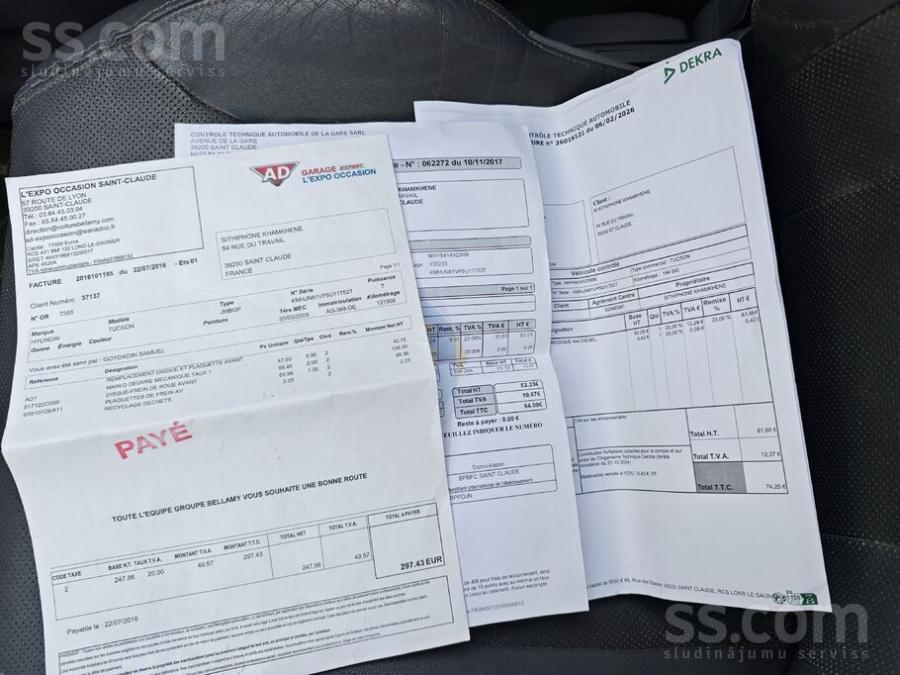 Зеленый Хендай Туксон 2005 в Огре, объемом двигателя 2.00 л и пробегом 166 тыс. км за 3750 €, фото 22 на AUTOMOTO.COM.LV