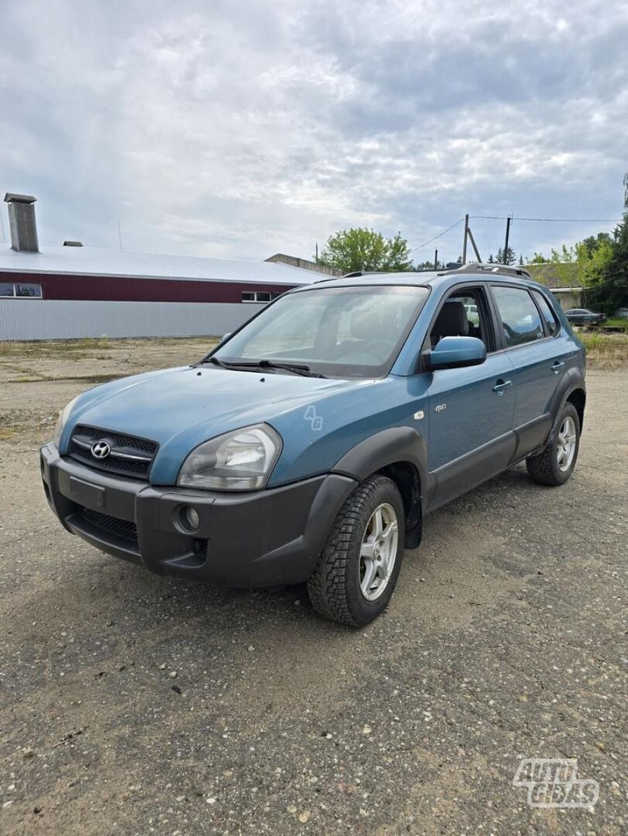 Zaļš Hyundai Tucson 2005 Kupiškis, ar dzinēja tilpumu 2.70 L un nobraukumu 293 tūkst. km par 2450 €, foto 5 vietnē AUTOMOTO.COM.LV