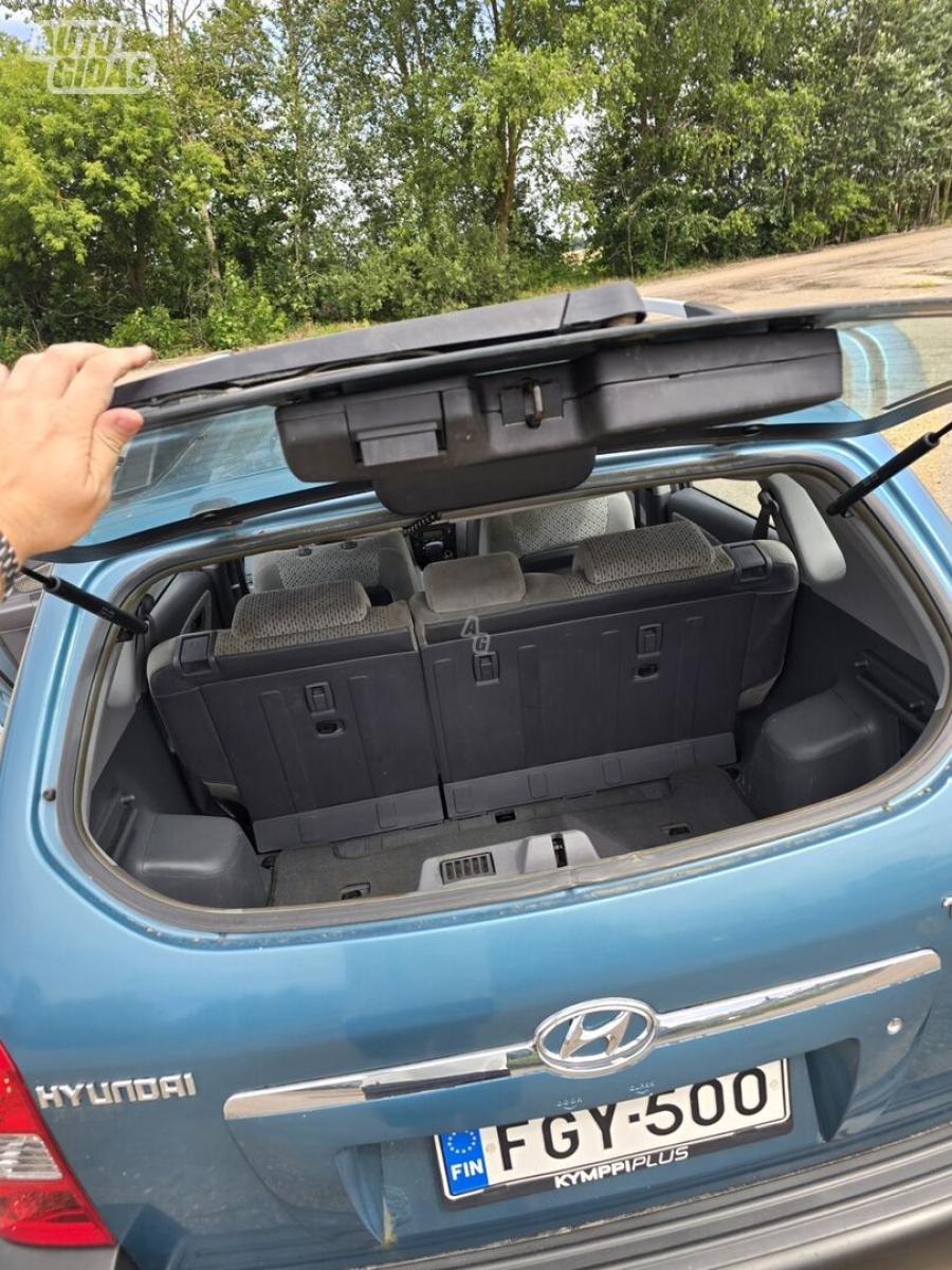 Zaļš Hyundai Tucson 2005 Kupiškis, ar dzinēja tilpumu 2.70 L un nobraukumu 293 tūkst. km par 2450 €, foto 18 vietnē AUTOMOTO.COM.LV
