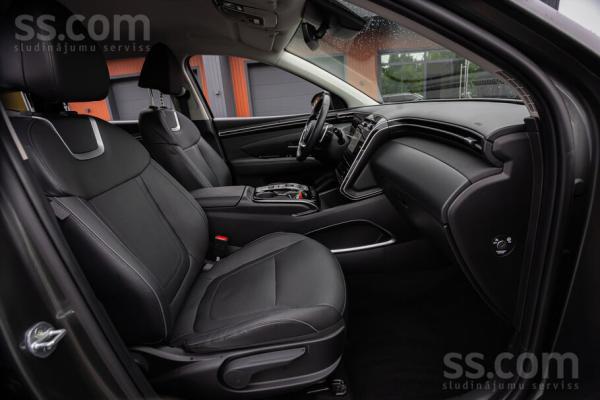Green Hyundai Tucson 2021 in Jelgava, with an engine capacity of 1.60 L and mileage of 0 thousand km for 19500 €, photo 8 on AUTOMOTO.COM.LV