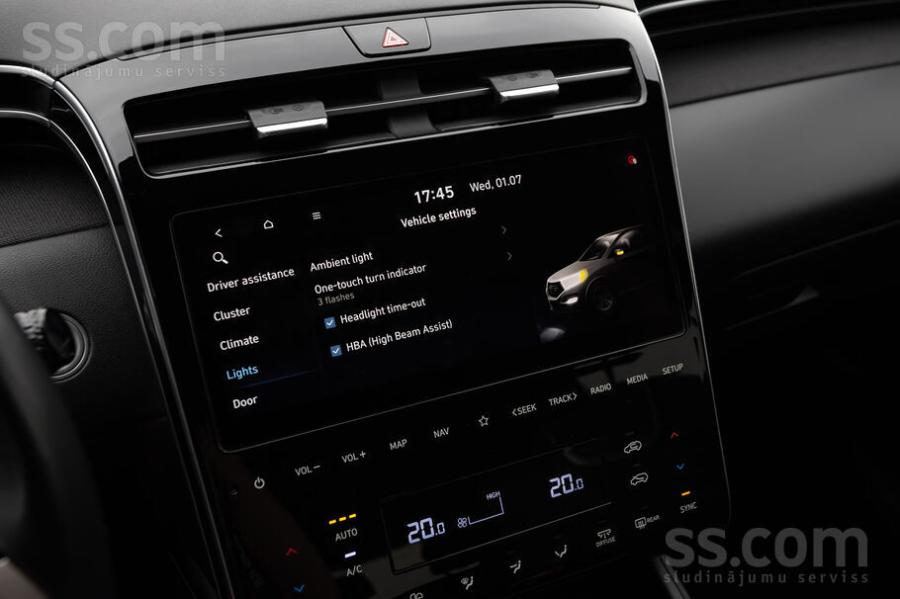 Zaļš Hyundai Tucson 2021 Jelgava, ar dzinēja tilpumu 1.60 L un nobraukumu 0 tūkst. km par 19500 €, foto 22 vietnē AUTOMOTO.COM.LV