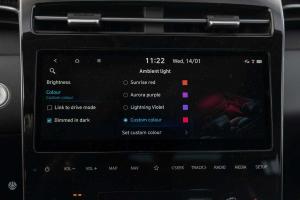 Green Hyundai Tucson 2022 in Vilnius, with an engine capacity of 1.60 L and mileage of 65 thousand km for 26500 €, photo 32 on AUTOMOTO.COM.LV