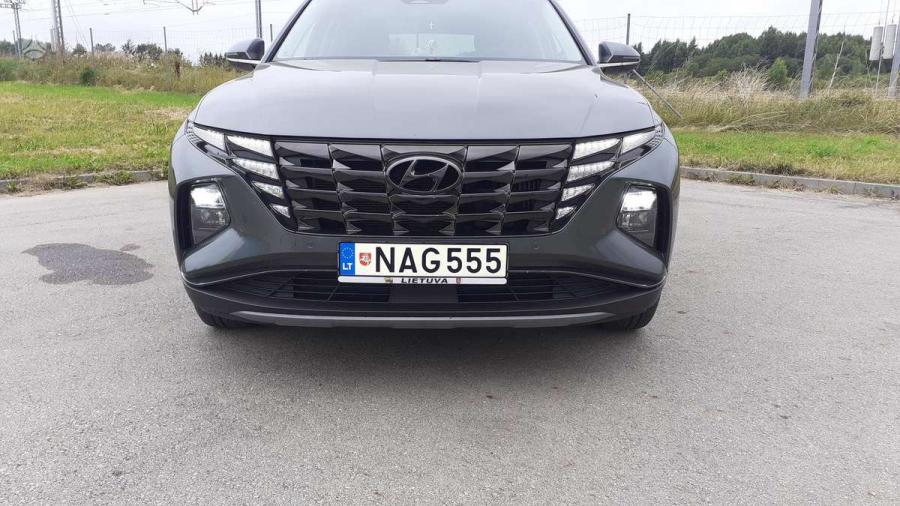 Green Hyundai Tucson 2022 in Telschi, with an engine capacity of 1.60 L and mileage of 158 thousand km for 22950 €, photo 1 on AUTOMOTO.COM.LV