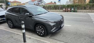 Green Hyundai Tucson 2023 in Visaginas, with an engine capacity of 1.60 L and mileage of 75 thousand km for 23500 €, photo 3 on AUTOMOTO.COM.LV