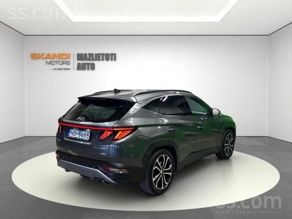 Zaļš Hyundai Tucson 2023 Rīga, ar dzinēja tilpumu 1.60 L un nobraukumu 78 tūkst. km par 23490 €, foto 7 vietnē AUTOMOTO.COM.LV