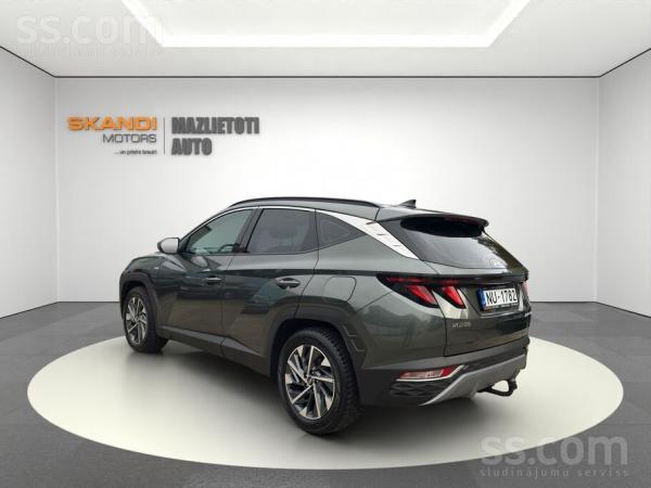 Hyundai Tucson 2024 Rīga vietnē Zaļš Hyundai Tucson 2024 Rīga, ar dzinēja tilpumu 1.60 L un nobraukumu 33 tūkst. km par 25490 €, foto 5 vietnē AUTOMOTO.COM.LV
