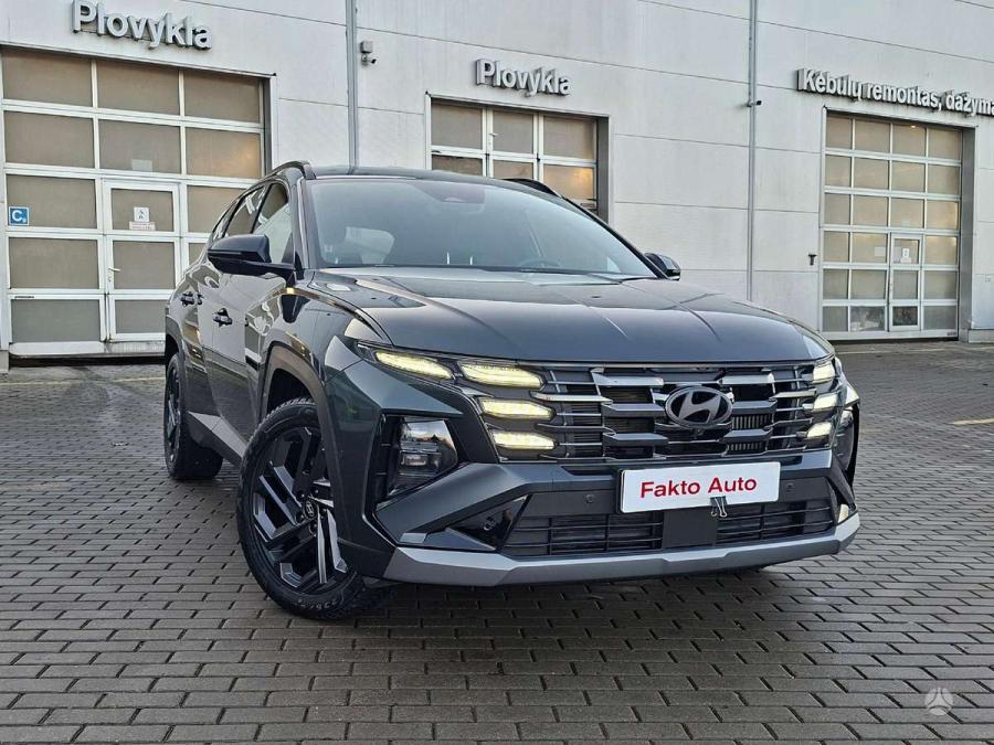Zaļš Hyundai Tucson 2025 Viļņa, ar dzinēja tilpumu 1.60 L un nobraukumu 18 tūkst. km par 33250 €, foto 6 vietnē AUTOMOTO.COM.LV