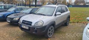 Серый Хендай Туксон 2005 в Рига, объемом двигателя 2.70 л и пробегом 352 тыс. км за 1350 €, фото  на AUTOMOTO.COM.LV