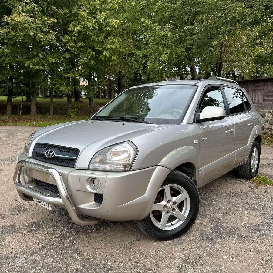 Pelēks Hyundai Tucson 2006 Molėtai, ar dzinēja tilpumu 1.99 L un nobraukumu 274 tūkst. km par 2500 €, foto 1 vietnē AUTOMOTO.COM.LV