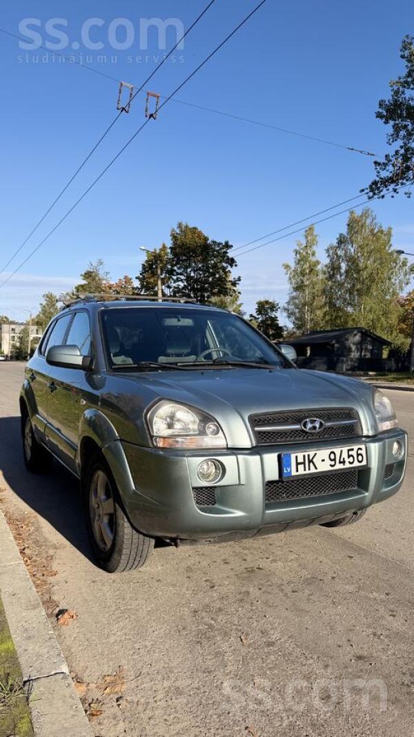 Серый Хендай Туксон 2006 в Рига, объемом двигателя 2.00 л и пробегом 155 тыс. км за 3200 €, фото 1 на AUTOMOTO.COM.LV