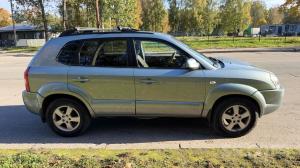 Grey Hyundai Tucson 2006 in Riga, with an engine capacity of 2.00 L and mileage of 155 thousand km for 3200 €, photo 4 on AUTOMOTO.COM.LV