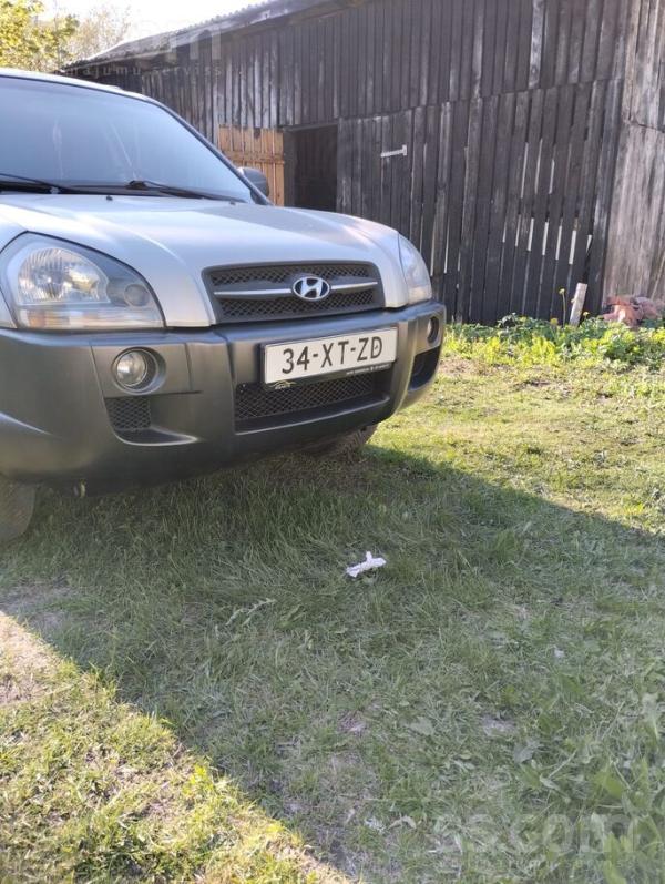 Pelēks Hyundai Tucson 2007 Balvi, ar dzinēja tilpumu 2.00 L un nobraukumu 223 tūkst. km par 4850 €, foto 1 vietnē AUTOMOTO.COM.LV