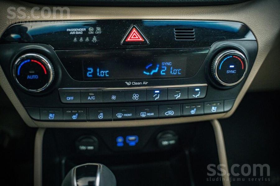 Pelēks Hyundai Tucson 2015 Rīga, ar dzinēja tilpumu 2.00 L un nobraukumu 0 tūkst. km par 11590 €, foto 9 vietnē AUTOMOTO.COM.LV