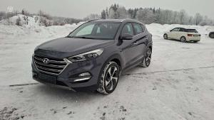 Pelēks Hyundai Tucson 2015 Kauņa, ar dzinēja tilpumu 1.59 L un nobraukumu 201 tūkst. km par 12000 €, foto 2 vietnē AUTOMOTO.COM.LV