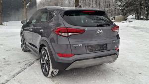 Pelēks Hyundai Tucson 2015 Kauņa, ar dzinēja tilpumu 1.59 L un nobraukumu 201 tūkst. km par 12000 €, foto 12 vietnē AUTOMOTO.COM.LV