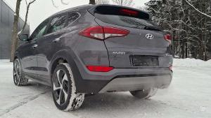 Pelēks Hyundai Tucson 2015 Kauņa, ar dzinēja tilpumu 1.59 L un nobraukumu 201 tūkst. km par 12000 €, foto 13 vietnē AUTOMOTO.COM.LV