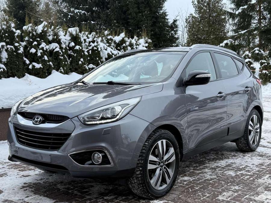 Pelēks Hyundai Tucson 2015 Utena, ar dzinēja tilpumu 1.69 L un nobraukumu 260 tūkst. km par 7990 €, foto 1 vietnē AUTOMOTO.COM.LV