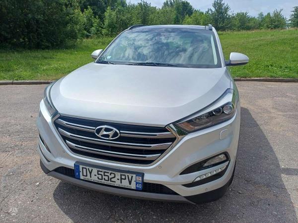 Серый Хендай Туксон 2015 в Каунас, объемом двигателя 1.69 л и пробегом 156 тыс. км за 9450 €, фото 1 на AUTOMOTO.COM.LV