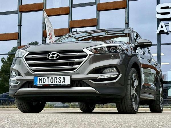 Pelēks Hyundai Tucson 2015 Kauņa, ar dzinēja tilpumu 2.00 L un nobraukumu 180 tūkst. km par 12290 €, foto 1 vietnē AUTOMOTO.COM.LV
