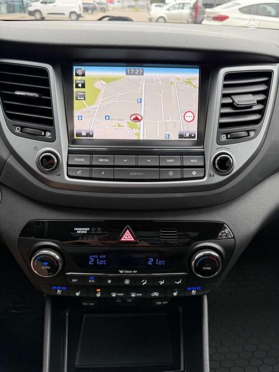 Pelēks Hyundai Tucson 2015 Kauņa, ar dzinēja tilpumu 2.00 L un nobraukumu 180 tūkst. km par 12290 €, foto 20 vietnē AUTOMOTO.COM.LV