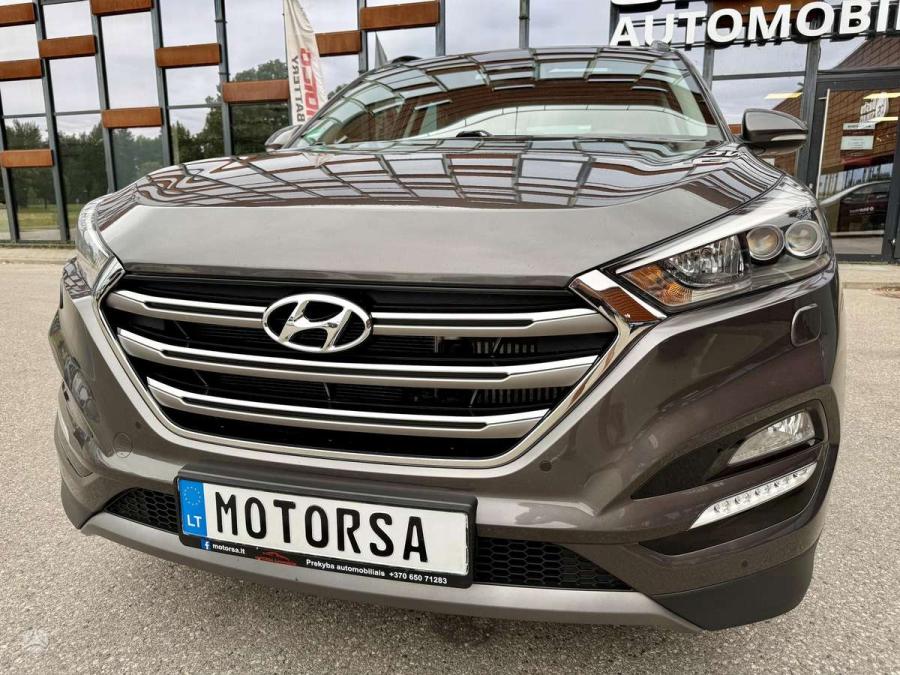Pelēks Hyundai Tucson 2015 Kauņa, ar dzinēja tilpumu 2.00 L un nobraukumu 180 tūkst. km par 12290 €, foto 35 vietnē AUTOMOTO.COM.LV