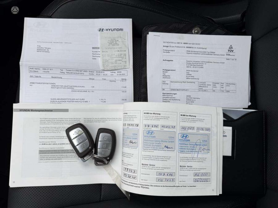 Pelēks Hyundai Tucson 2015 Kauņa, ar dzinēja tilpumu 2.00 L un nobraukumu 180 tūkst. km par 12290 €, foto 42 vietnē AUTOMOTO.COM.LV