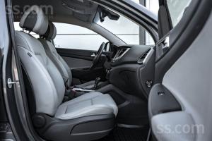Grey Hyundai Tucson 2015 in Riga, with an engine capacity of 2.00 L and mileage of 259 thousand km for 9990 €, photo 11 on AUTOMOTO.COM.LV