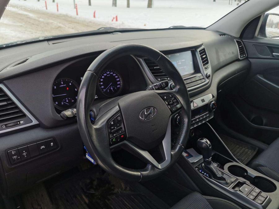 Pelēks Hyundai Tucson 2016 Kauņa, ar dzinēja tilpumu 2.00 L un nobraukumu 178 tūkst. km par 13600 €, foto 8 vietnē AUTOMOTO.COM.LV