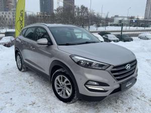 Grey Hyundai Tucson 2016 in Vilnius, with an engine capacity of 1.69 L and mileage of 187 thousand km for 11900 €, photo 2 on AUTOMOTO.COM.LV