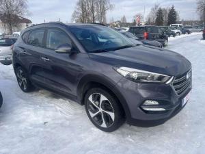 Pelēks Hyundai Tucson 2016 Tauragė, ar dzinēja tilpumu 1.69 L un nobraukumu 17 tūkst. km par 11900 €, foto  vietnē AUTOMOTO.COM.LV