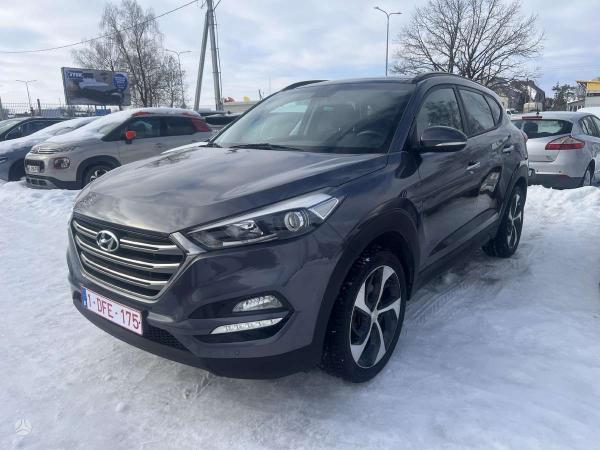 Pelēks Hyundai Tucson 2016 Tauragė, ar dzinēja tilpumu 1.69 L un nobraukumu 17 tūkst. km par 11900 €, foto 2 vietnē AUTOMOTO.COM.LV