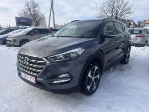 Grey Hyundai Tucson 2016 in Taurage, with an engine capacity of 1.69 L and mileage of 17 thousand km for 11900 €, photo 2 on AUTOMOTO.COM.LV